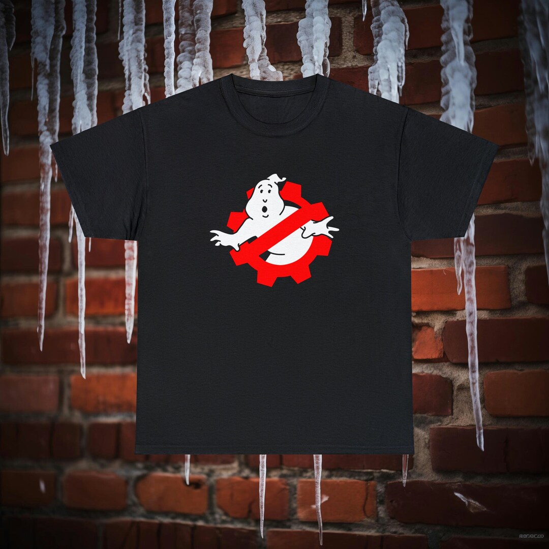 Ghostbusters Engineering Corps Logo Tee Shirt, Graphic Tee, Movie Fan ...