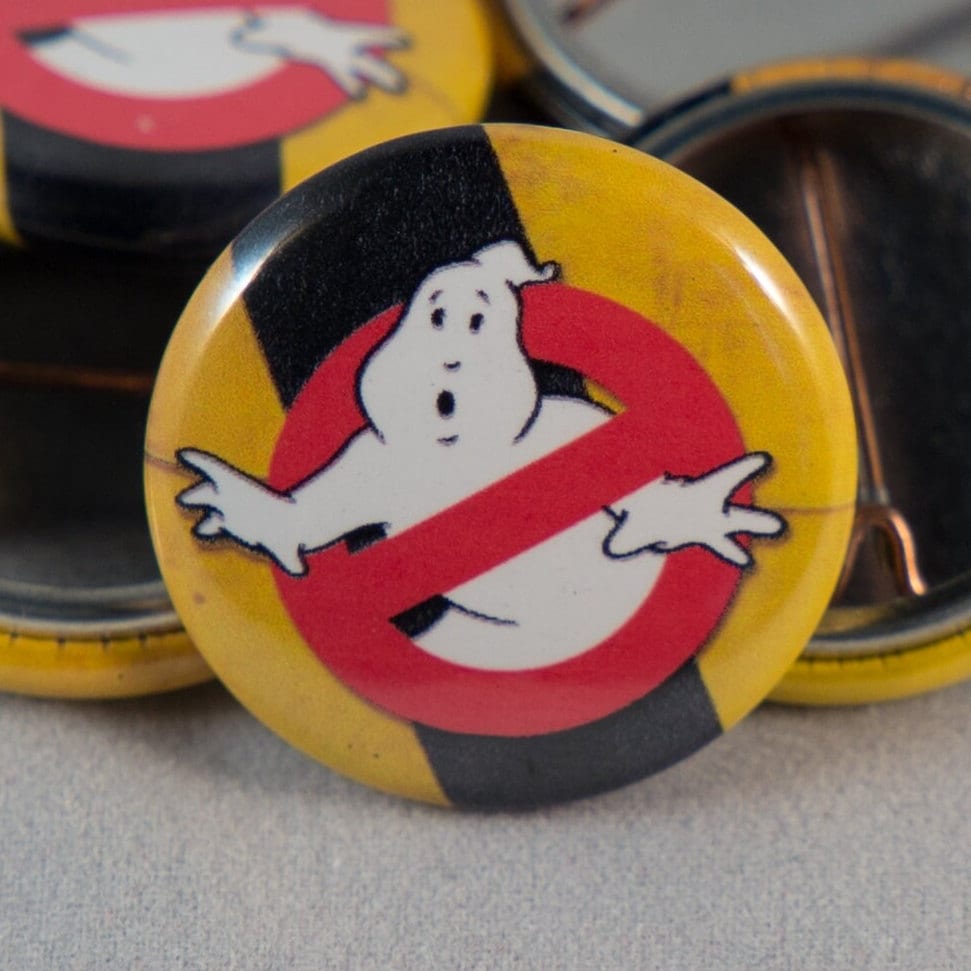 Ghostbusters Caution Tape Logo 1 Pinback Button - Etsy