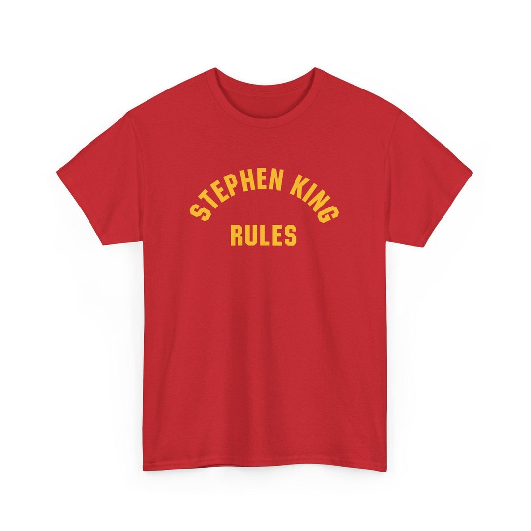 Stephen King Rules Monster Squad Tee, Horror Movie T-shirt, Cult ...