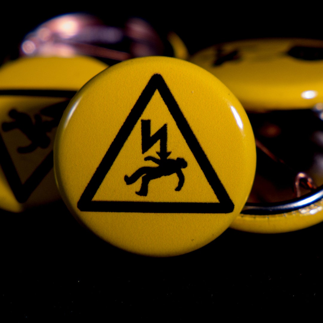 Ghostbusters | Electric Shock | 1" Pinback Button - Etsy