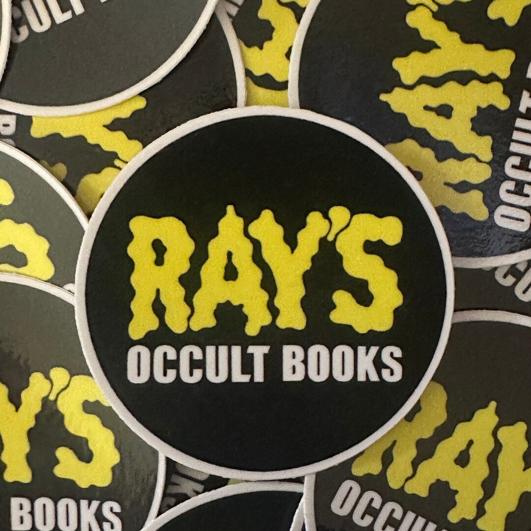 Ray’s Occult Books STICKER Ghostbusters Frozen Empire (3") , Vintage ...