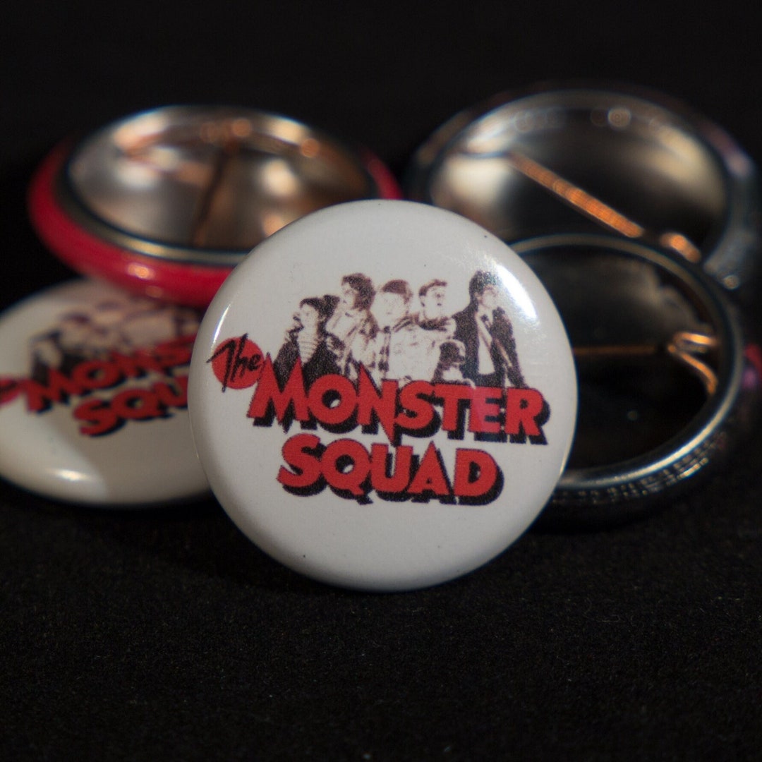 Monster Squad Kids Logo 1" Pinback Button - Classic Monster Movie - Etsy