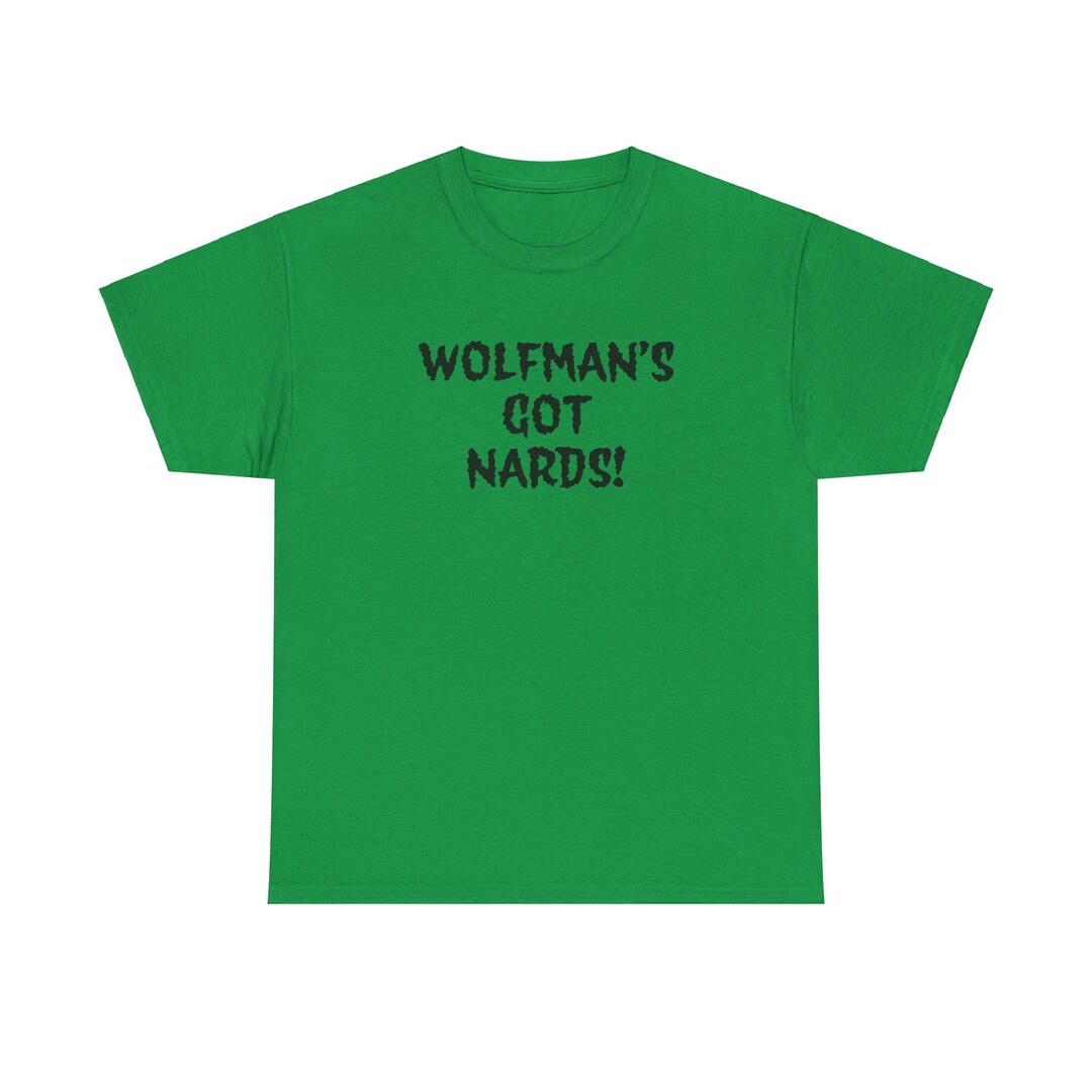 Monster Squad 'wolfman's Got Nards!' Tee, Howl in Style, Horror Movie ...