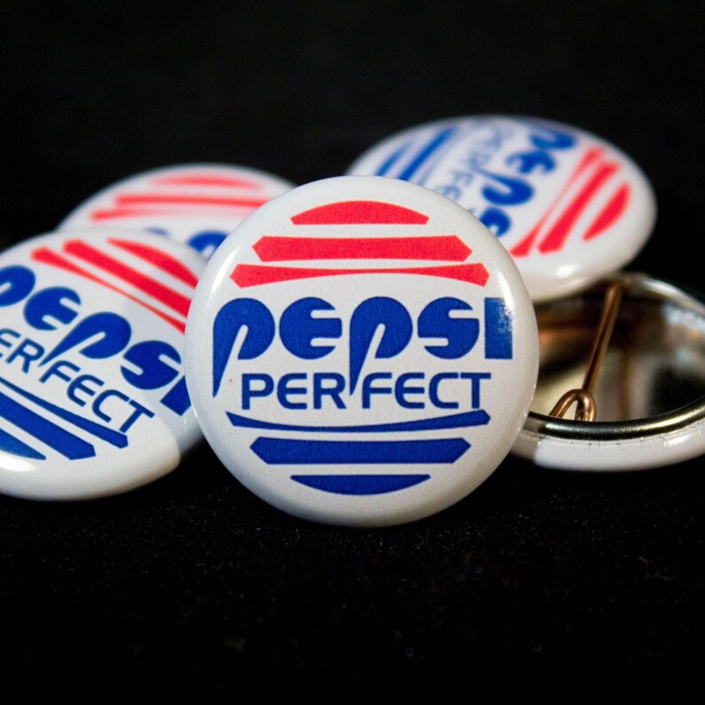 Pepsi Perfect Pin, Back to the Future 2 Collectible, Retro Movie Badge ...