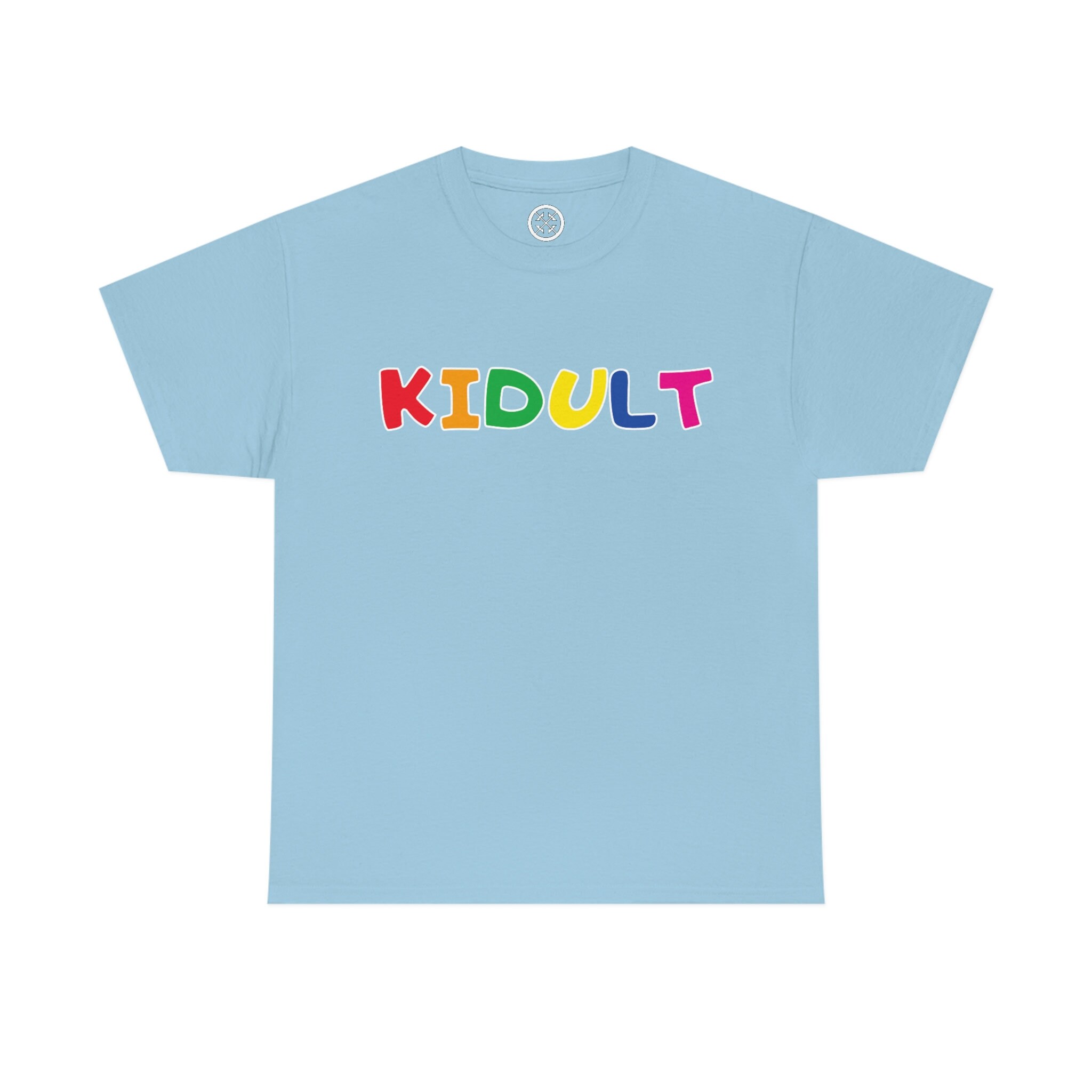 KIDULT Colorful Letters Shirt, Toy Collector Tee, Unique T-shirt, Fun ...