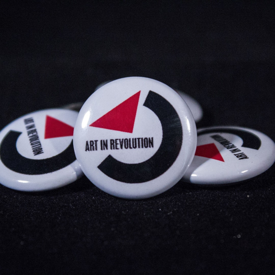 Back to the Future Marty Mcfly Pin, Art in Revolution Button, Movie Fan ...