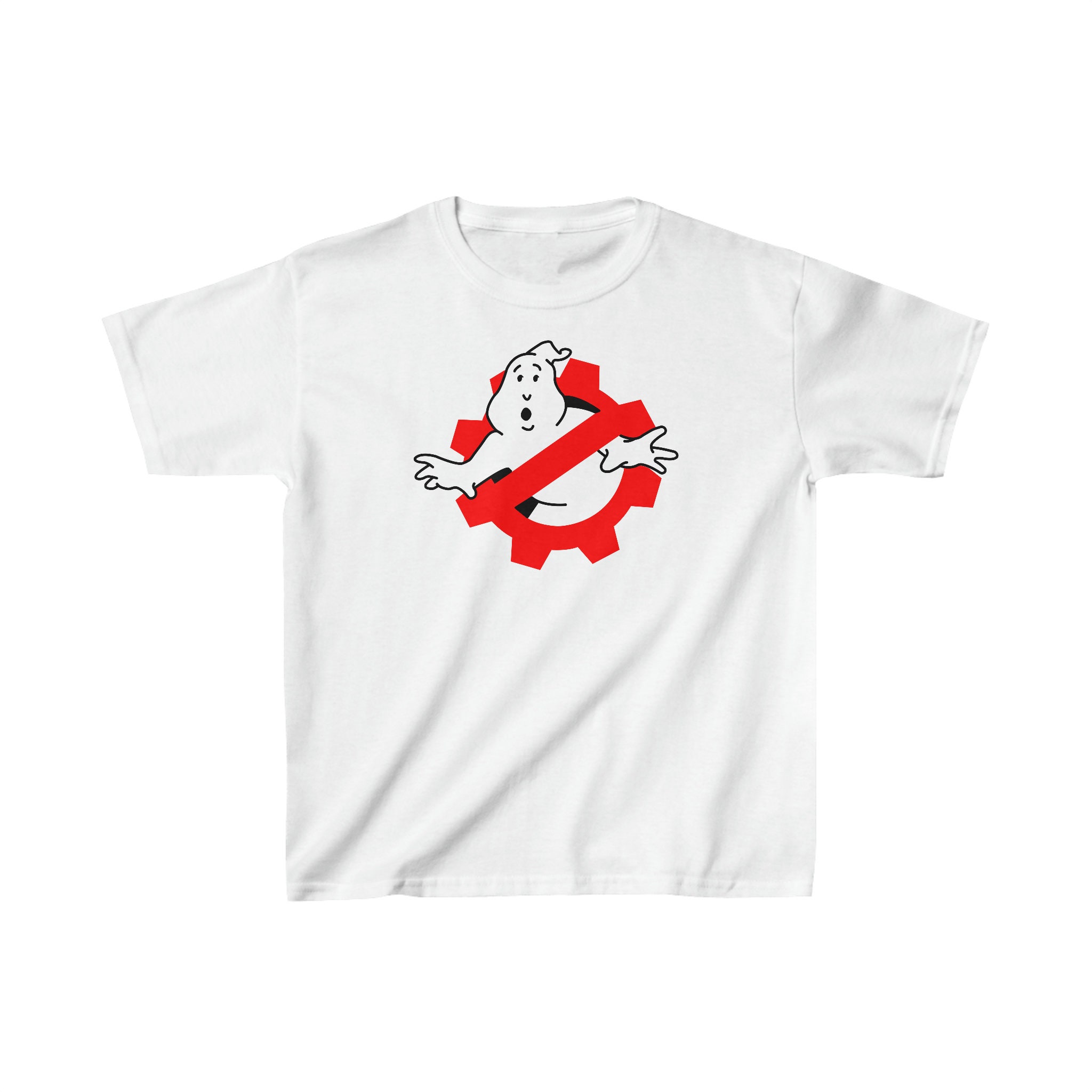 KIDS Ghostbusters Engineering Corps Logo Tee Shirt, Graphic Tee, Movie ...