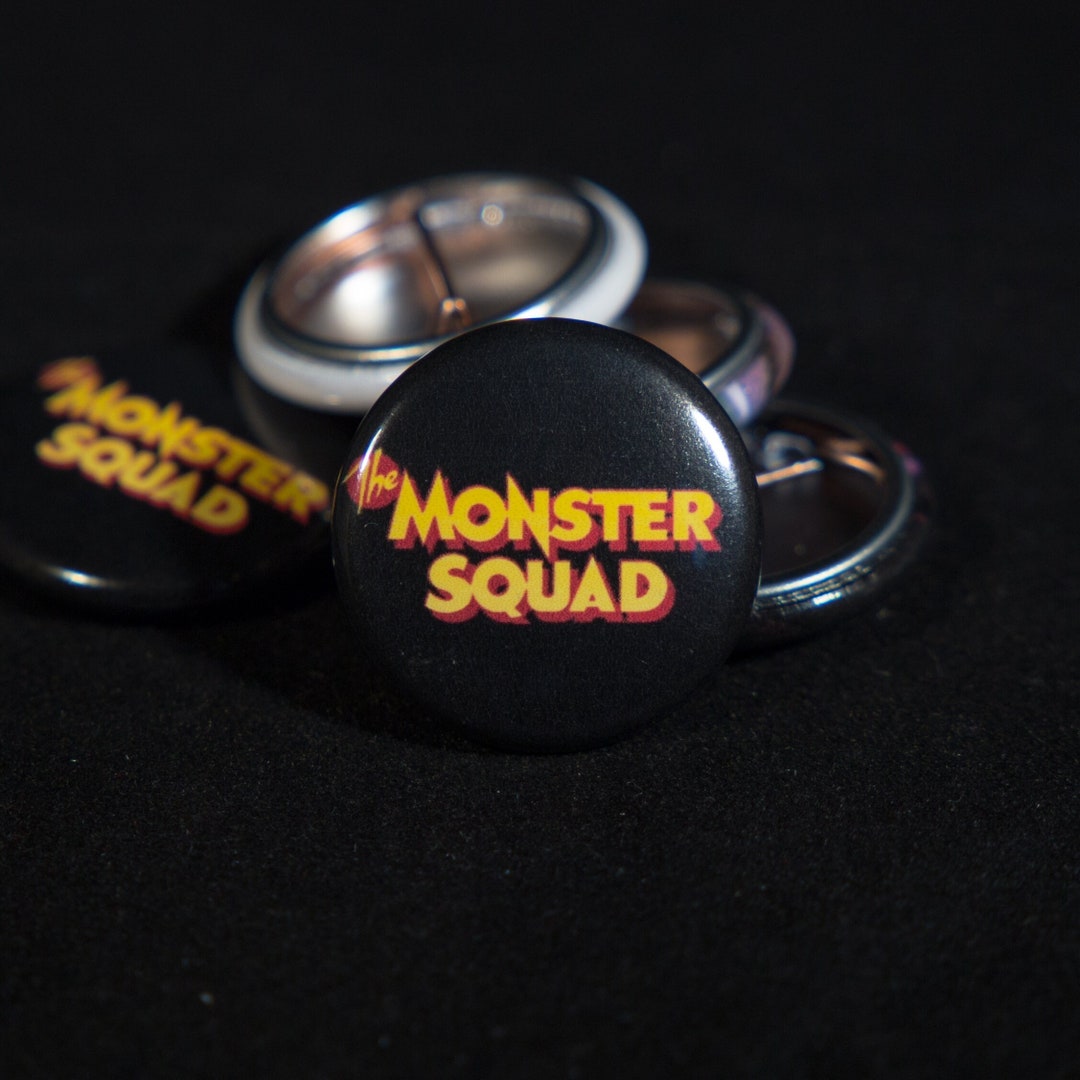 Monster Squad Logo Pinback Button, 1 Inch Diameter, Horror Enthusiast ...
