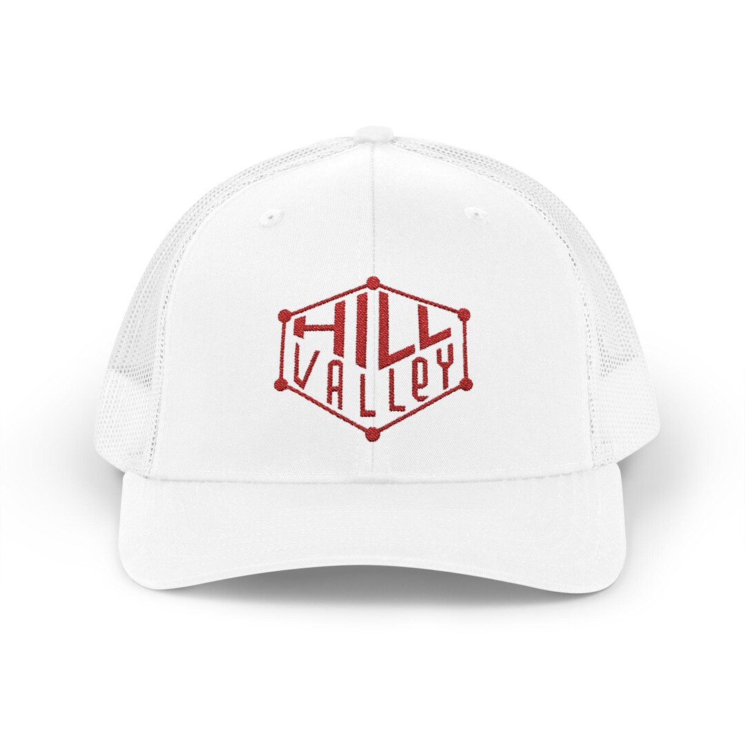 Hill Valley Future Logo Snapback Hat, Back to the Future Part 2 Hat ...