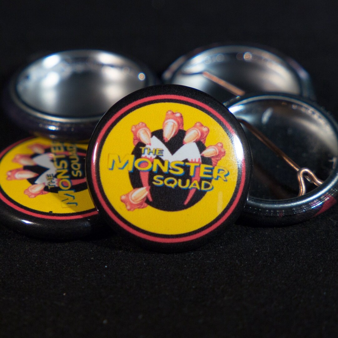 Monster Squad UK Logo 1" Pinback Button - Classic Monster Movie - Etsy