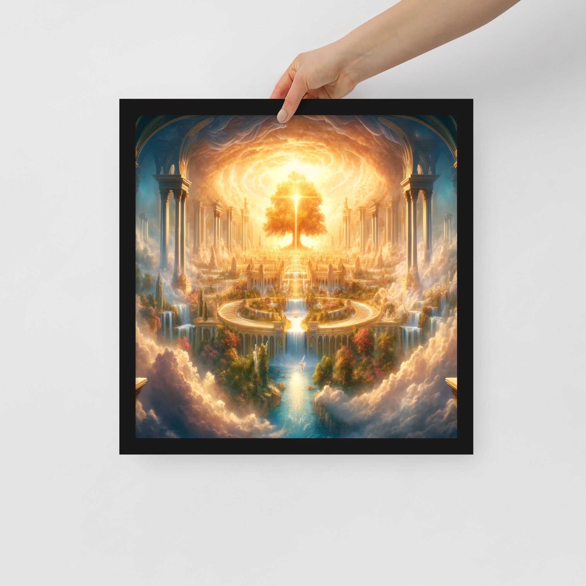 Heavenly Scenes Scene 1 Framed Poster - Etsy