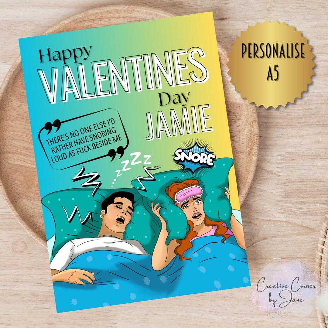 personalised-funny-valentines-card-humour-snoring-joke-greeting-etsy