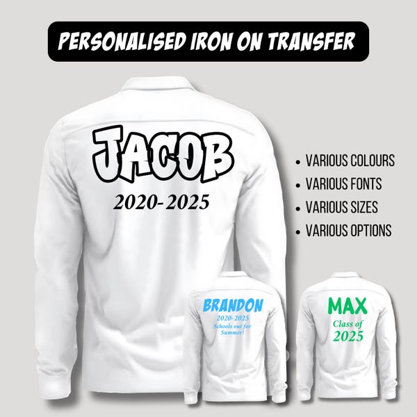 Boys Leavers Shirt Design - Etsy UK