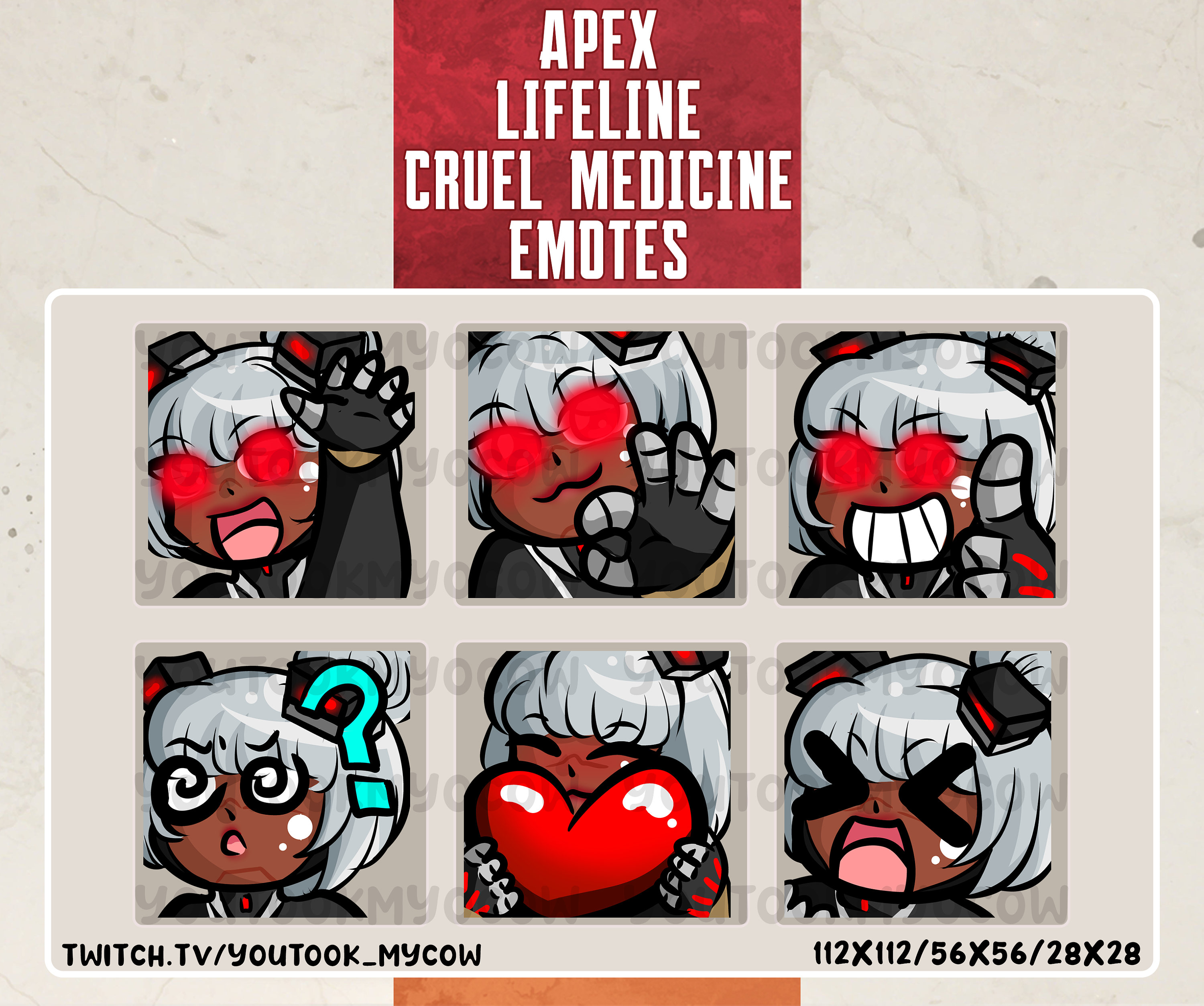 Lifeline Cruel Medicine Skin. Apex Legends - Twitch, Kick, Discord ...