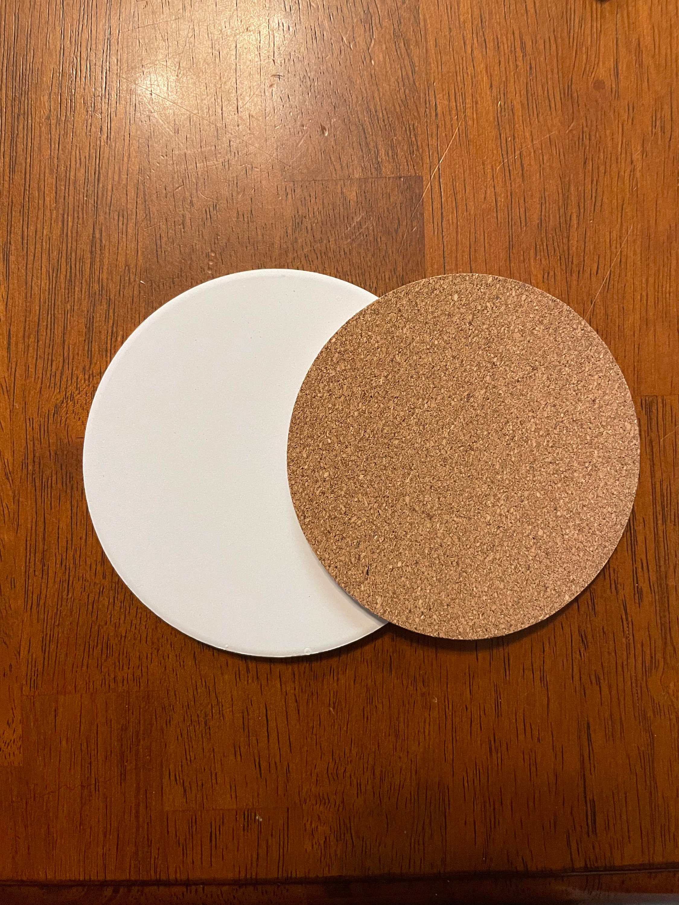 Sublimated Circle Ceramic Coasters - Etsy