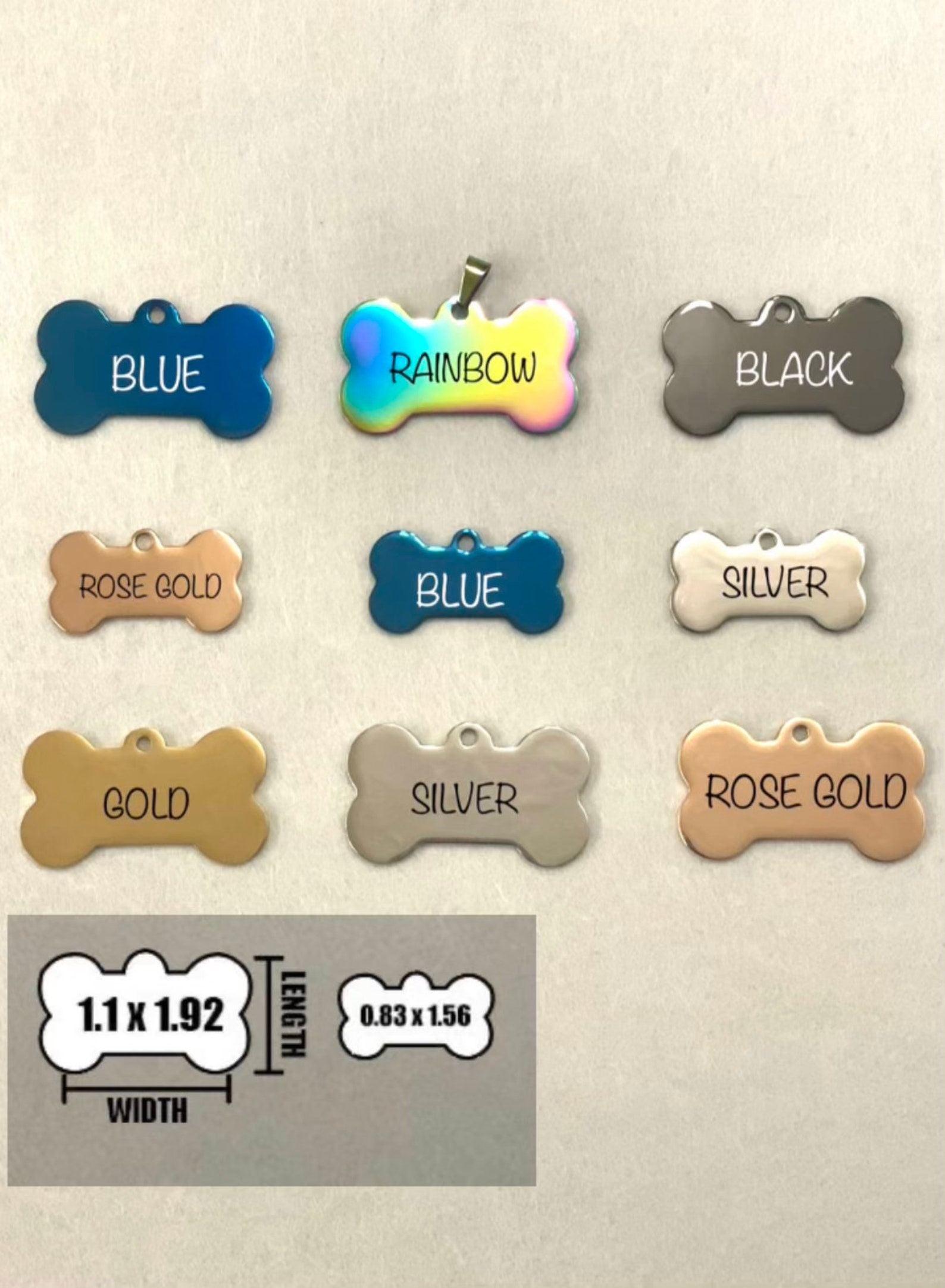 Polynesian Pet Dog Bone Name Tags Bone Tag Dog ID Dog Bone - Etsy