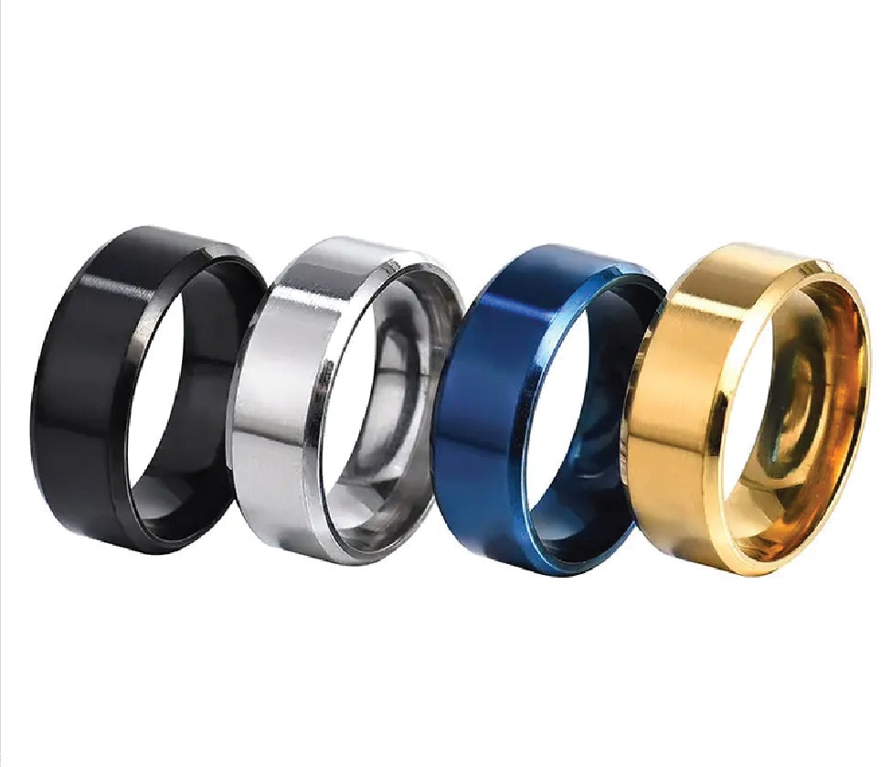 Custom Engraved Rings, Polynesian Rings, Celtic, Stainless Steel - Etsy