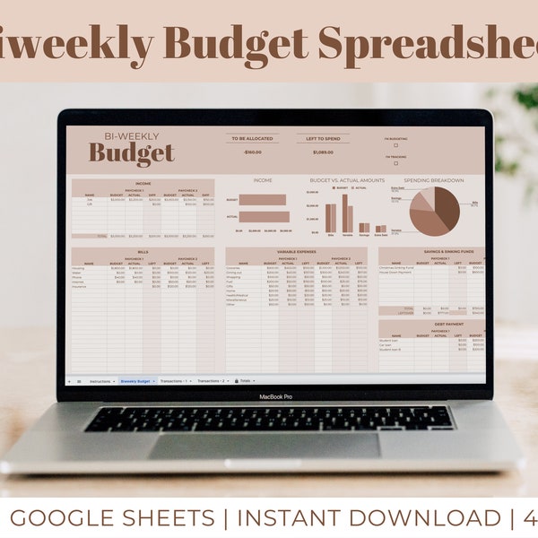 Budget Planner - Etsy