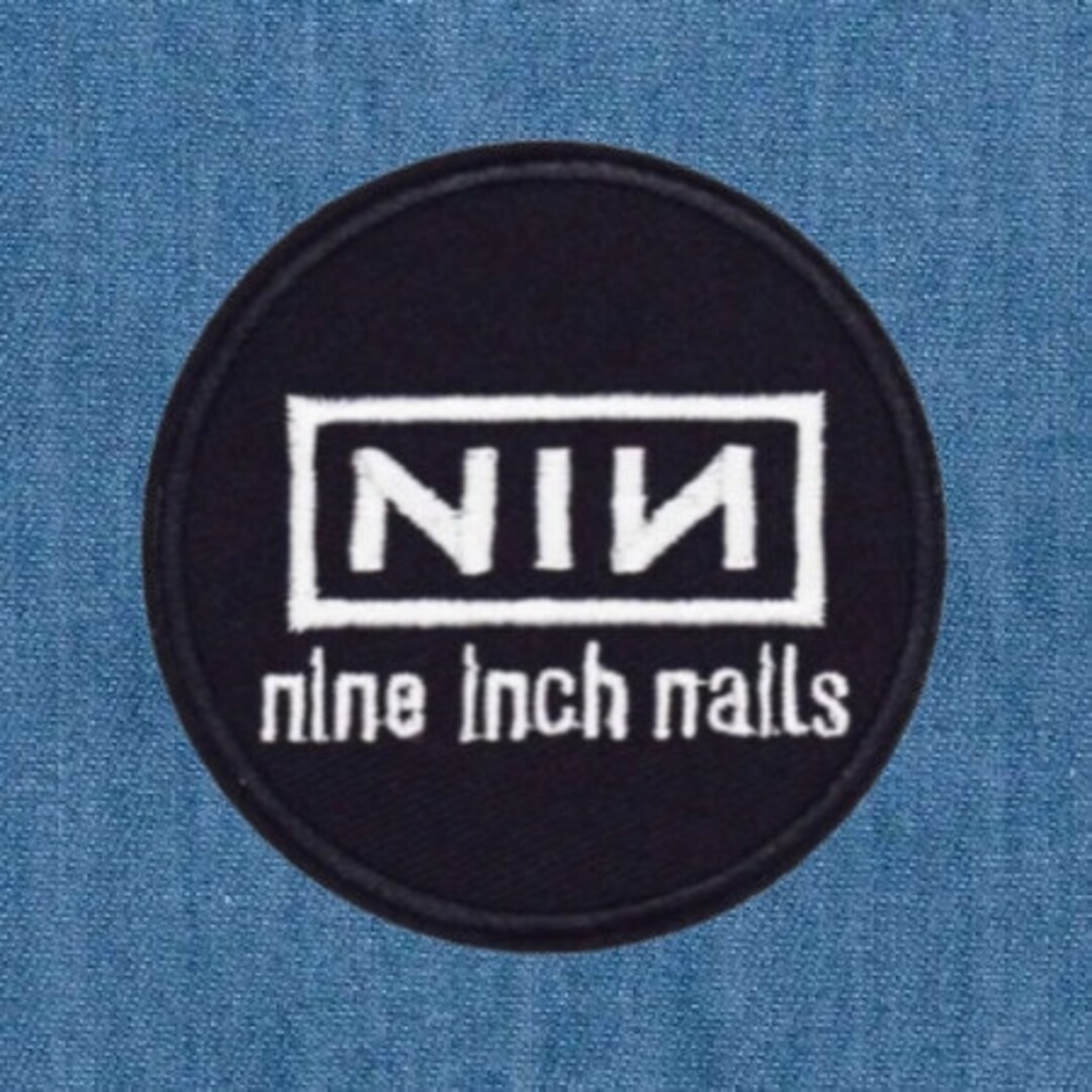 Nine Inch Nails Rock Band Embroidered Embroidery Patch Patches Iron on ...