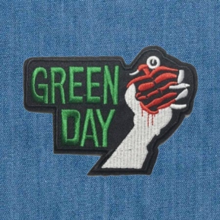 Green Day American Idiot Band Embroidered Embroidery Patch Patches Iron ...