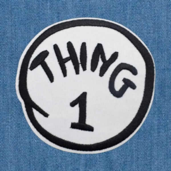 Thing 1 Thing 2 Iron On - Etsy