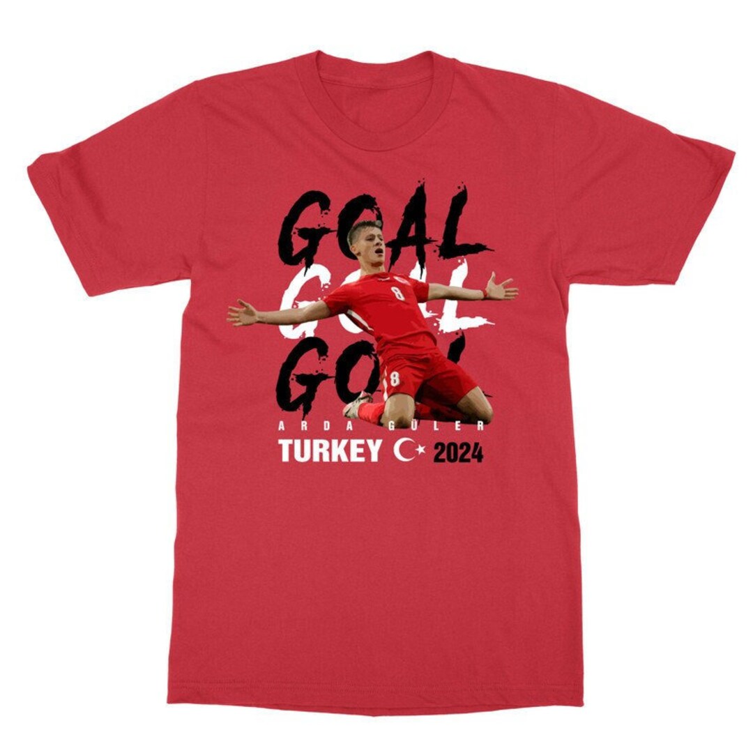 Goal Turkey Soccer Star 2024 Goal Scorer Arda Guler Unisex T-shirt - Etsy