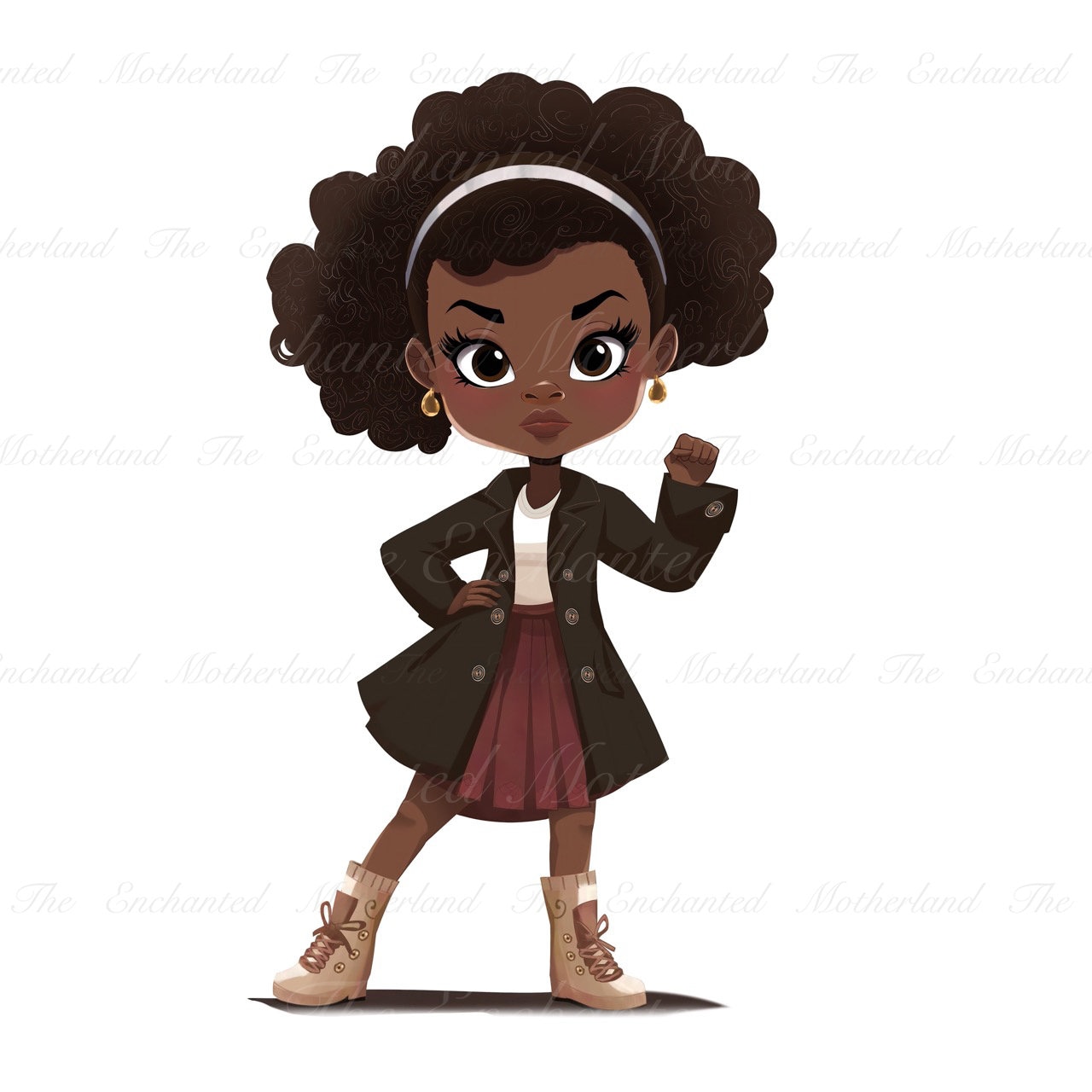 African Black Woman Activist Clipart Activism Social Justice - Etsy