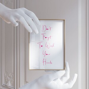 That Girl Wall Art, Quote Wall Art Poster, Feminine Art Print, Colorful ...