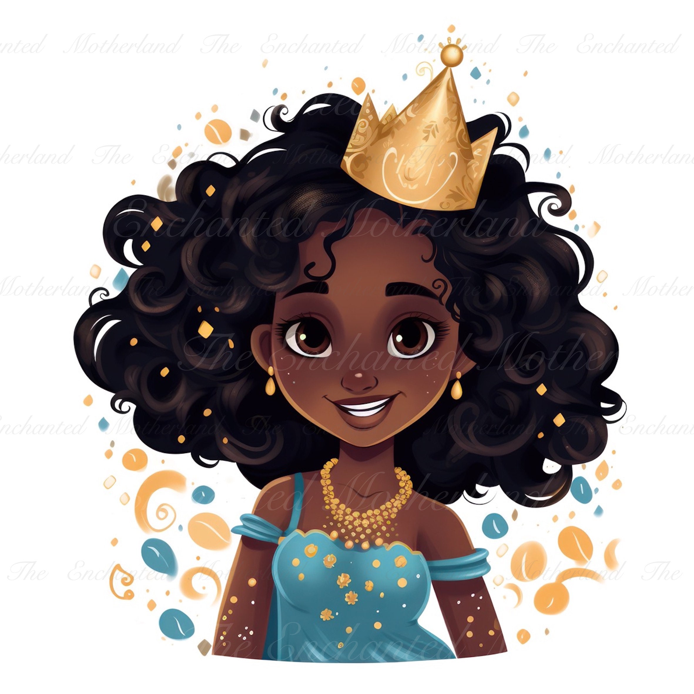 Black Little Girl PNG Black Girl Clipart Black Princess PNG - Etsy Portugal