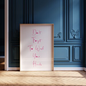 That Girl Wall Art, Quote Wall Art Poster, Feminine Art Print, Colorful ...