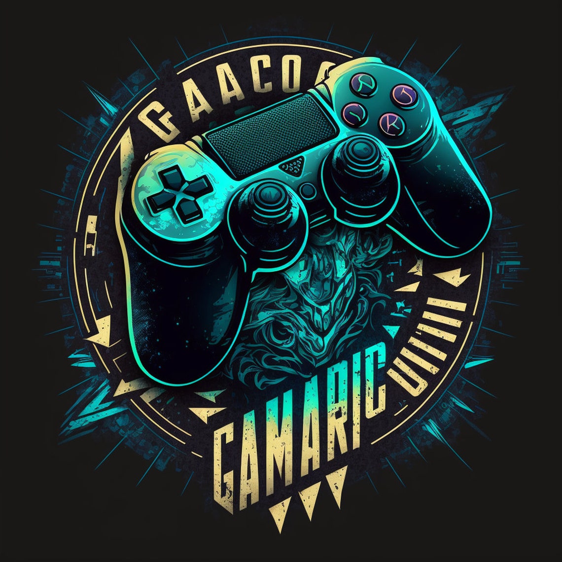 Logo for Gaming PP III Printable T-shirt Design III Instant - Etsy