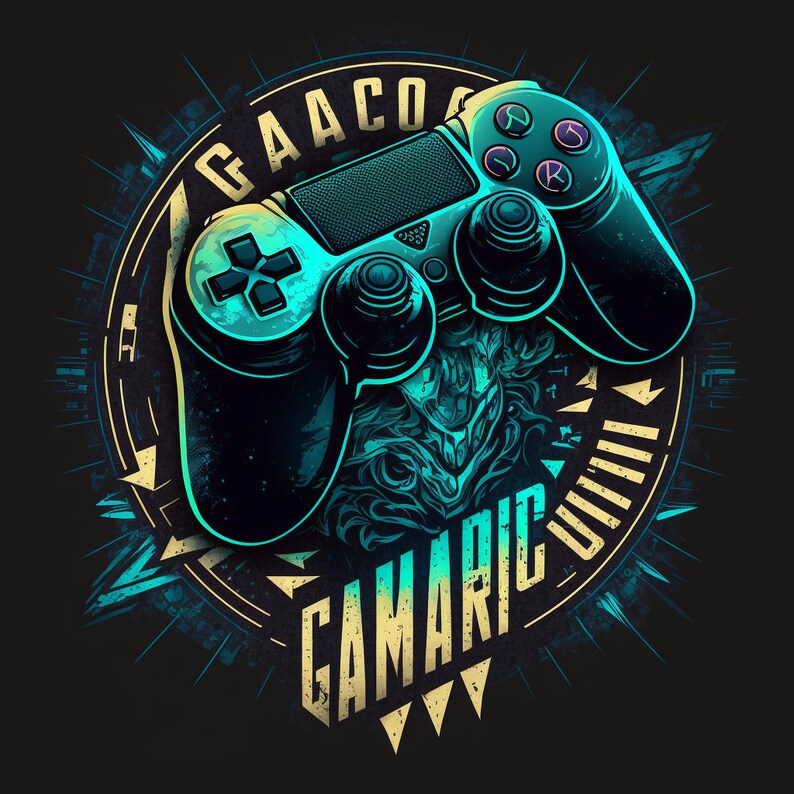 Logo for Gaming PP III Printable T-shirt Design III Instant - Etsy