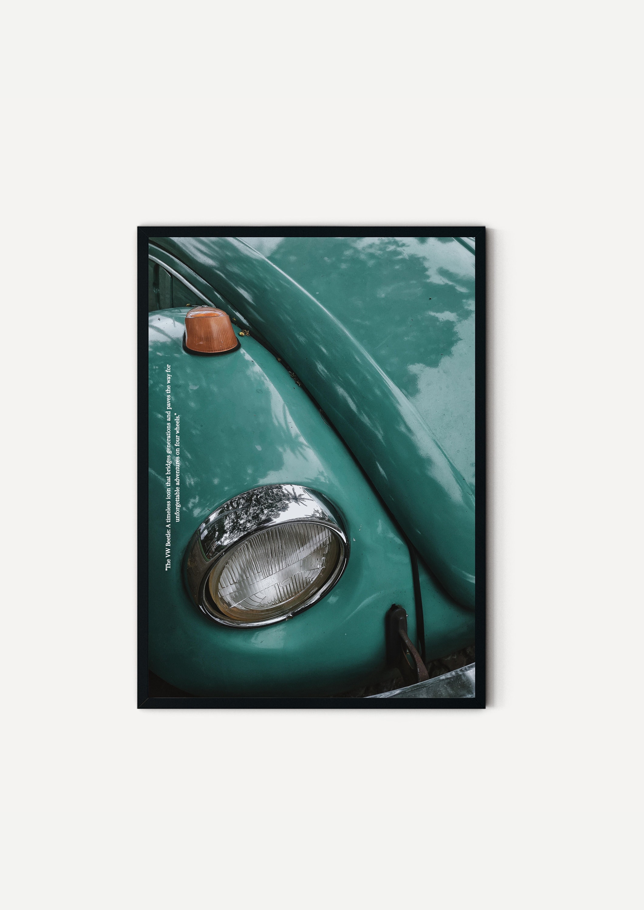 VW Beetle Poster, Retro Poster, Vintage Poster, Car Poster, Old Timer ...
