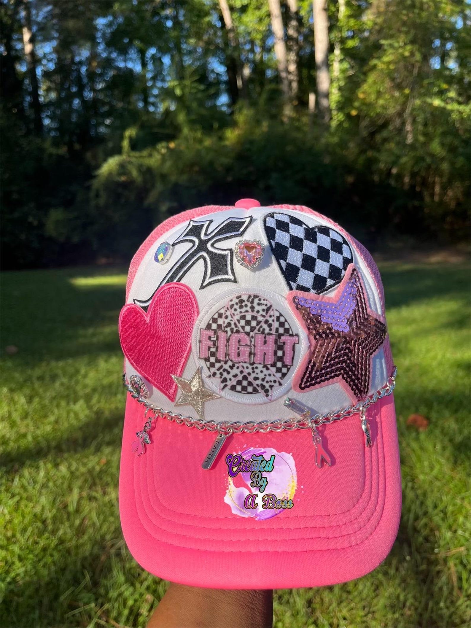 Trucker Hat; Breast Cancer Awareness; Breast Cancer Hat; Pink Trucker ...