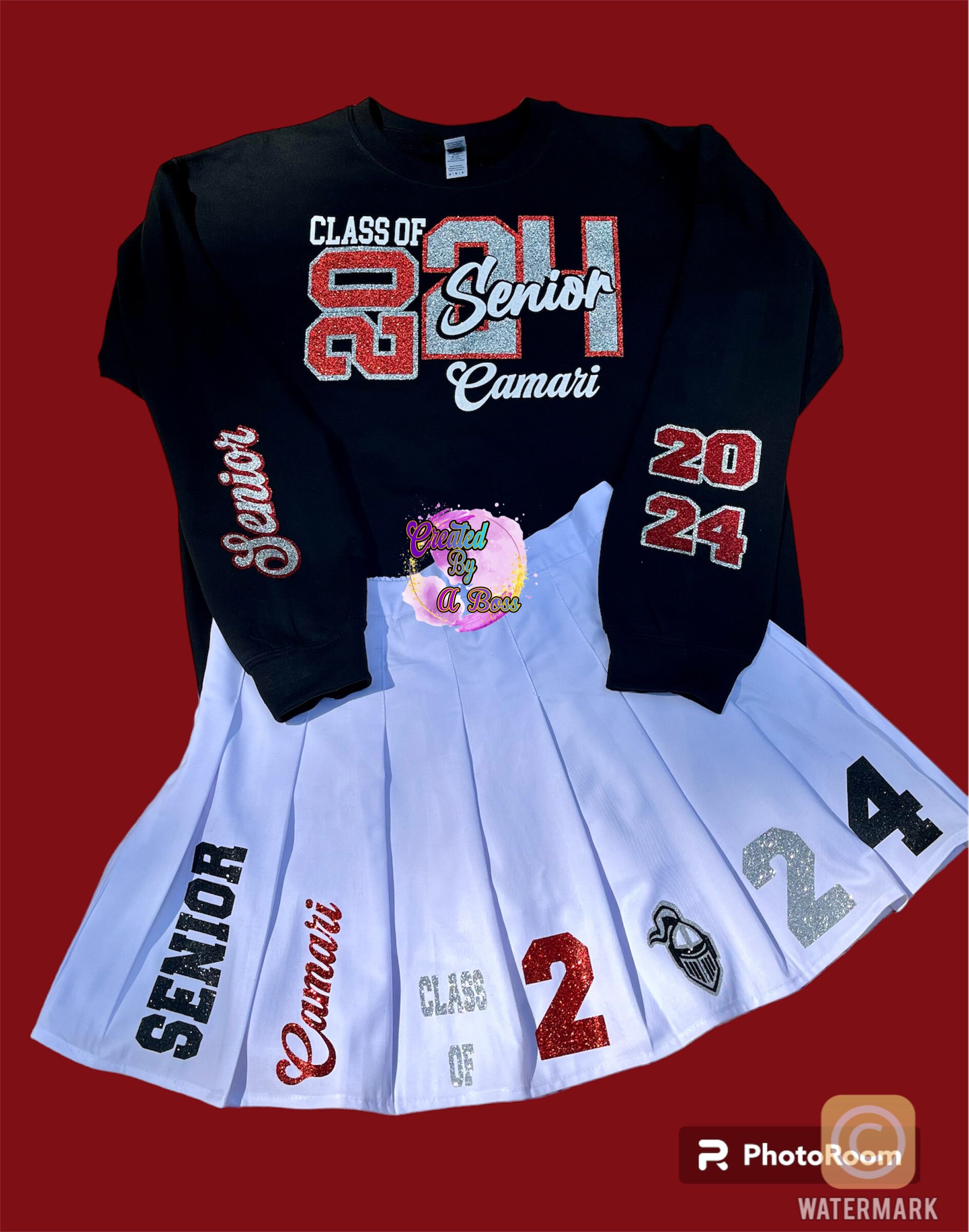 Senior Szn Set; Senior Sweatshirt and Skirt Set; Senior Skirt Set ...