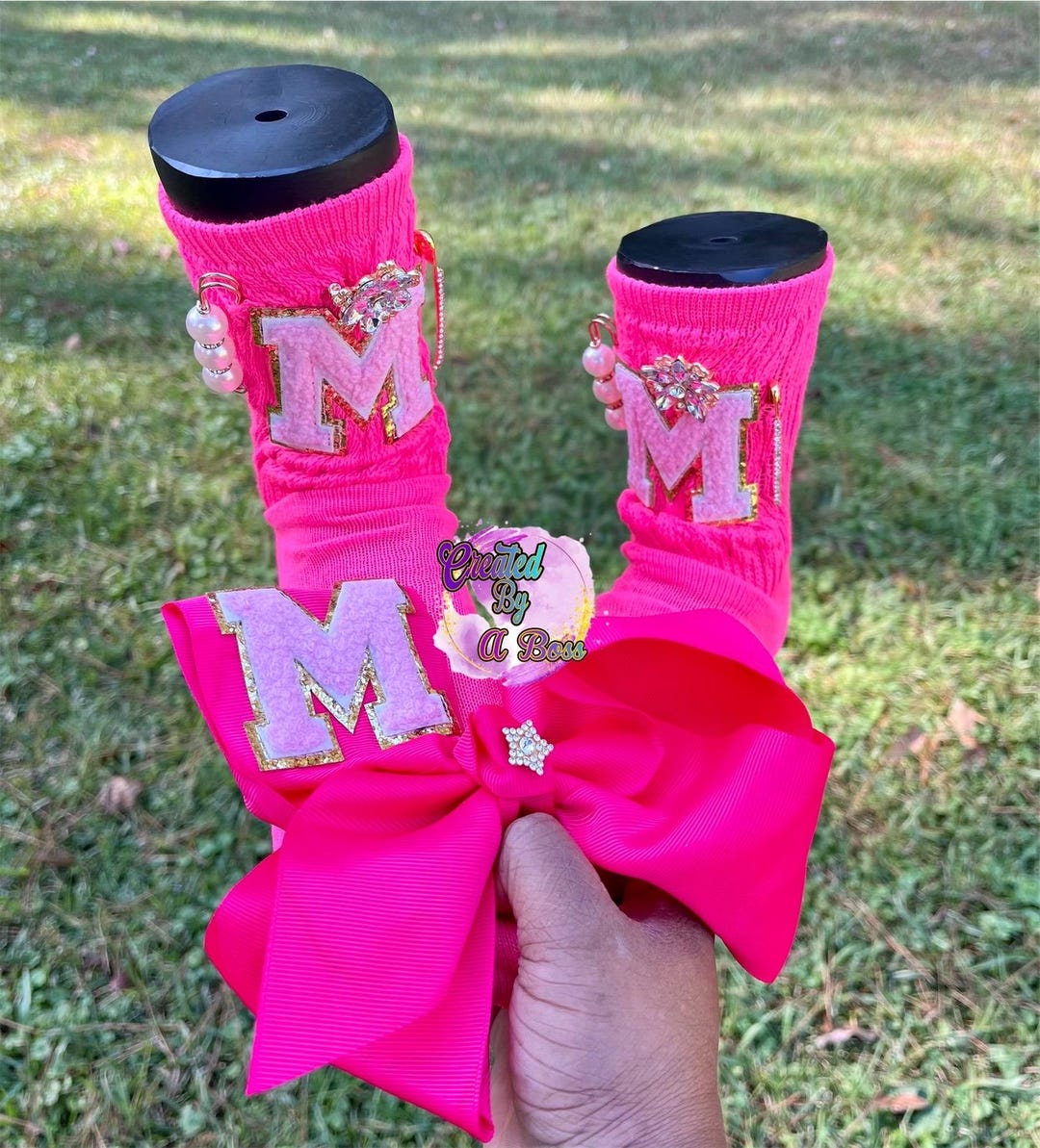 Charm Socks; Initial Socks; Monogram Socks; Jewel Socks; Bedazzle Socks ...