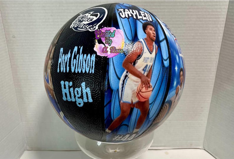 Custom Basketball, Sports Ball, Photo Ball, Personalized Photo Ball ...