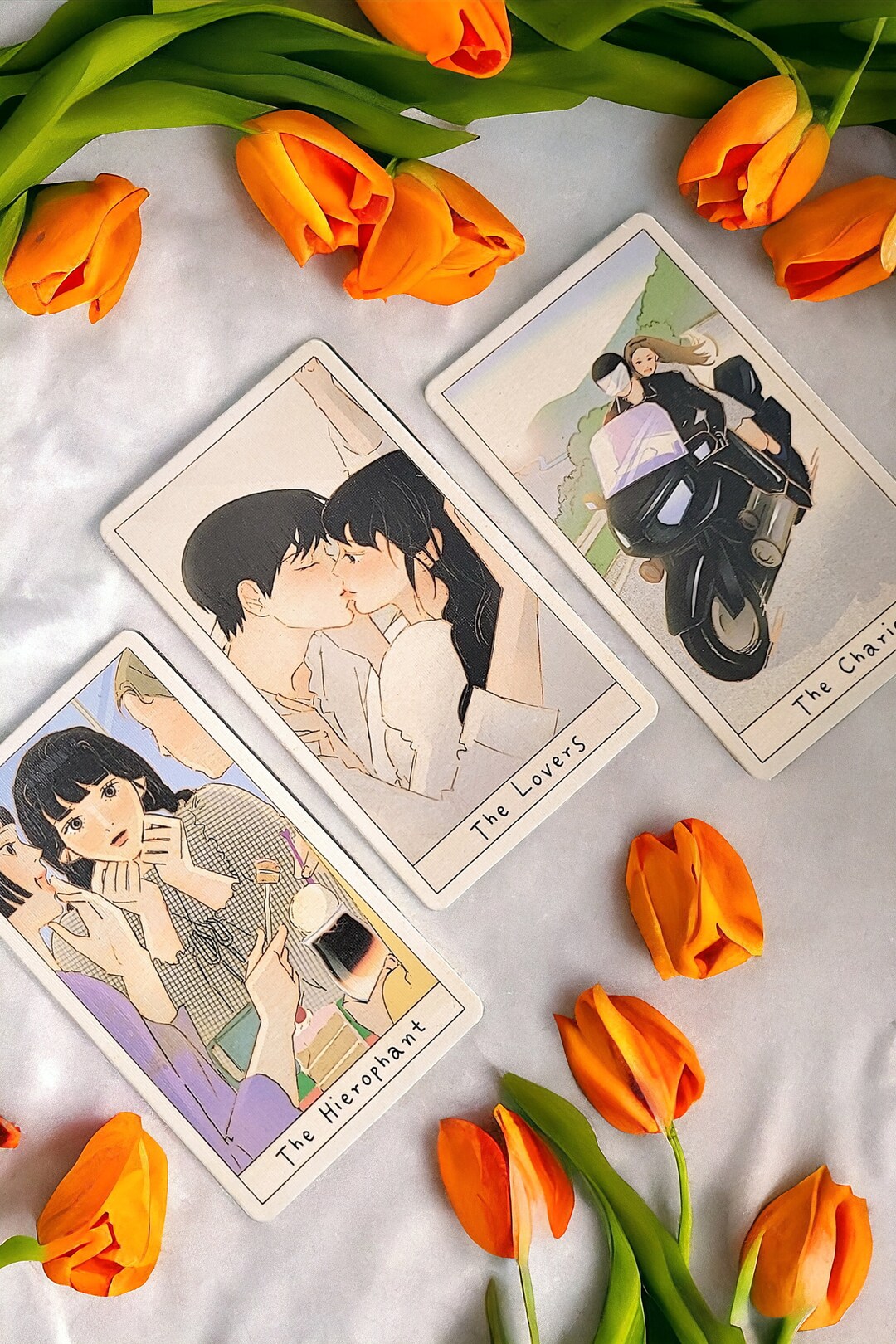 Tarot Cards, Tarot Deck, Tarot, Cute Tarot, Lovers Tarot, Standard ...