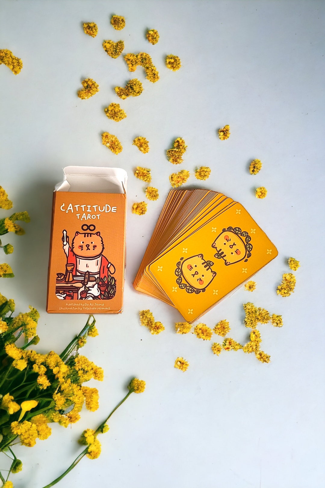 Tarot Cards Tarot Deck Cute Tarot Cat Tarot Pet Tarot - Etsy