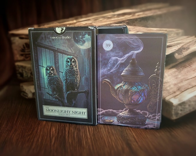 Moonlight Night, Tarot Cards, Oracle Cards, Oracle Deck, Tarot Deck ...