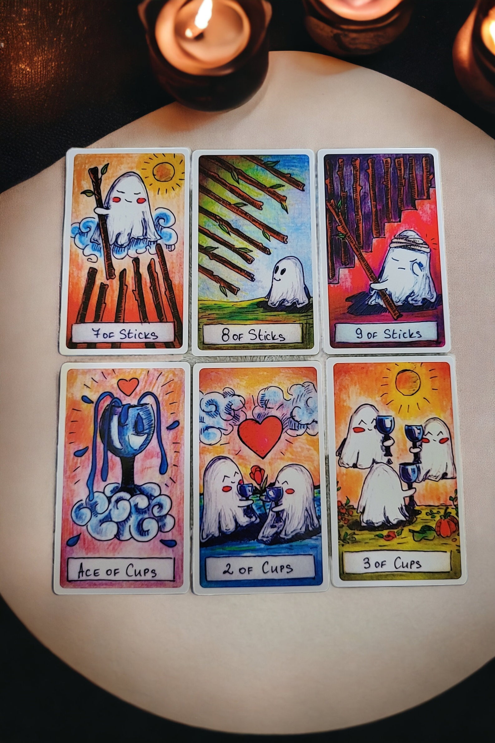 Ghost Tarot, Tarot Cards, Tarot Deck, Tarot for Beginner, Halloween ...
