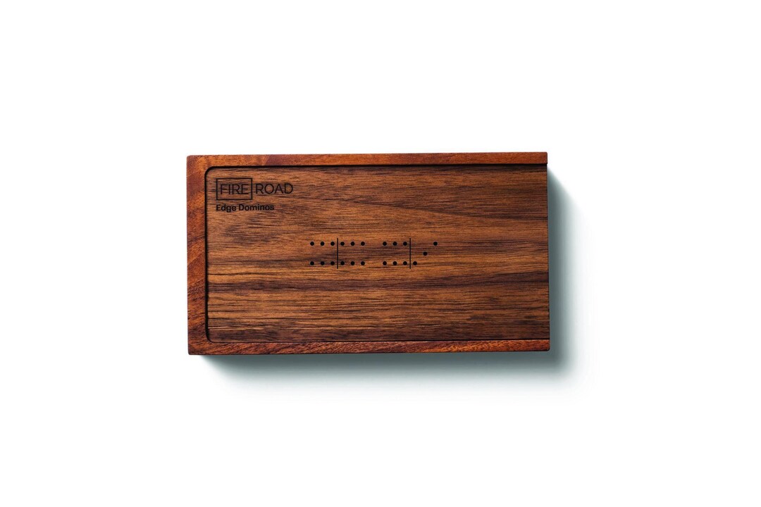 Personalized Edge Domino Set With Customized Box – Modern Metal ...