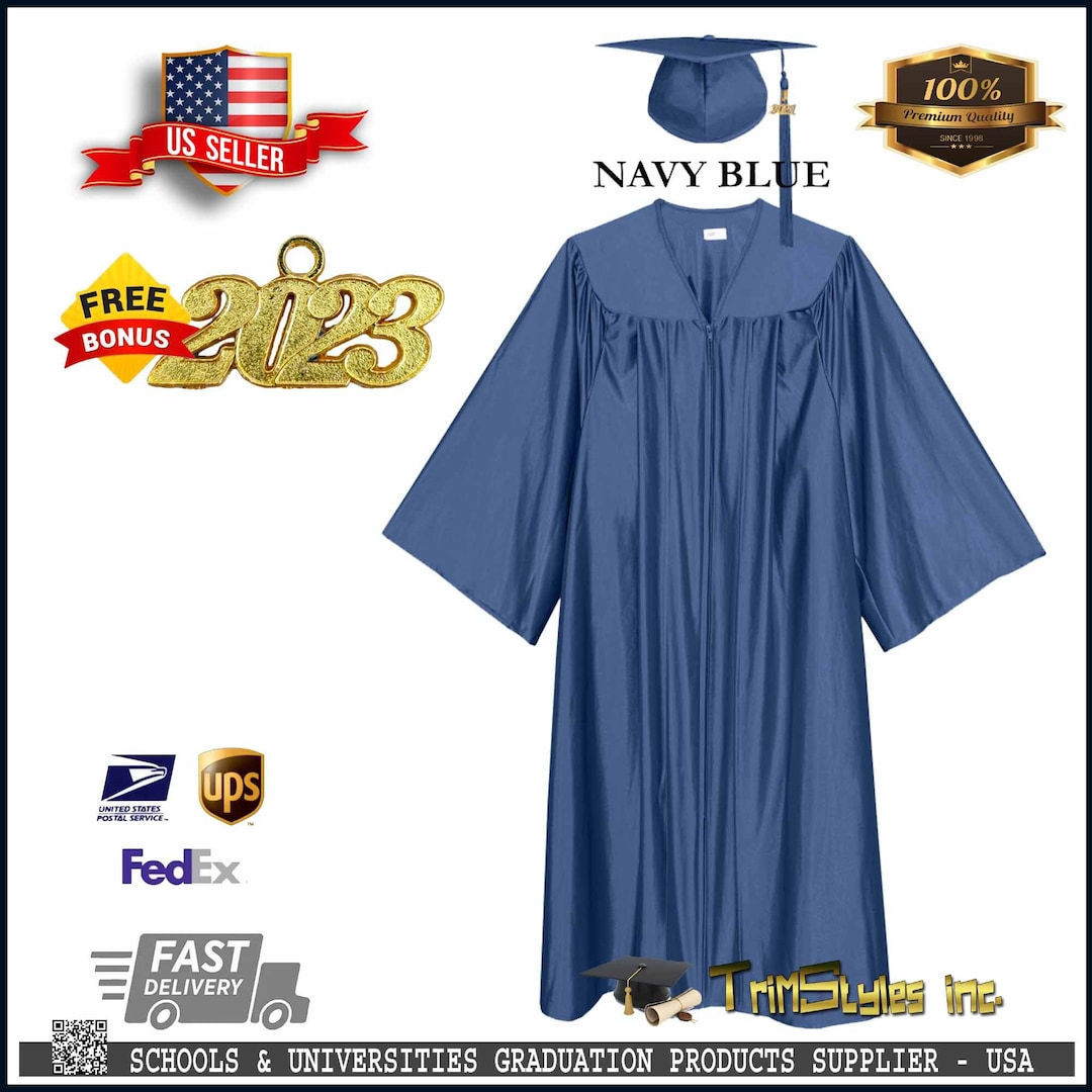 Graduation Cap and Gown 2023 Tassel College or High School - Etsy