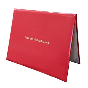 Imprinted Diploma Covers Diploma of Graduation - Etsy