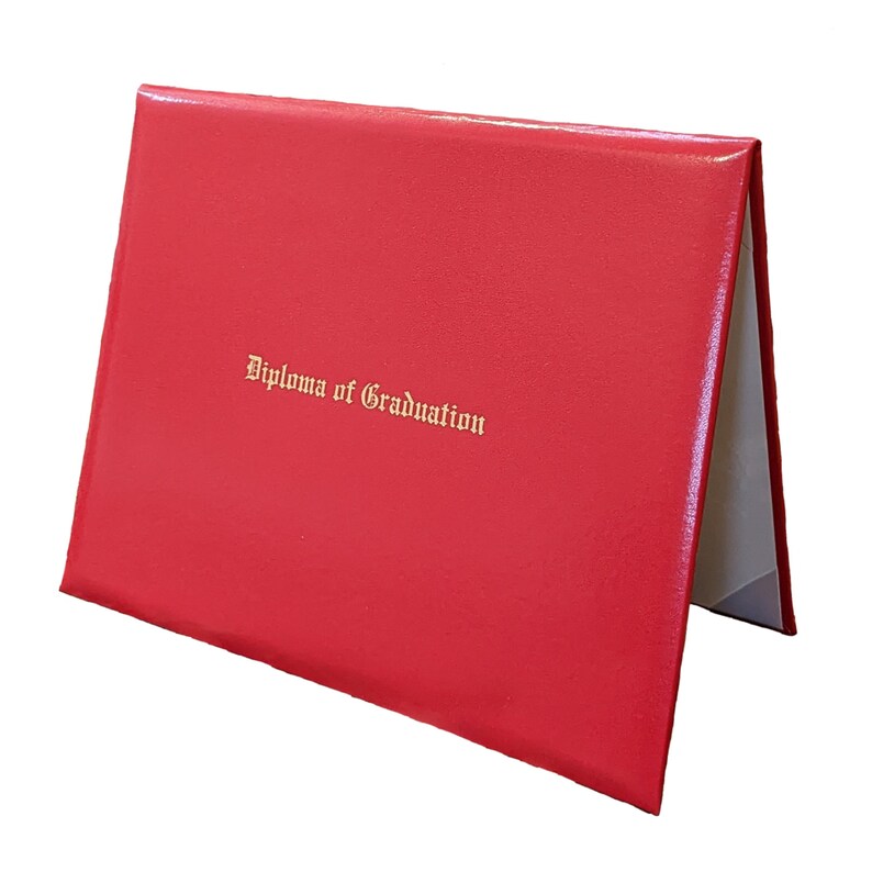 Imprinted Diploma Covers Diploma of Graduation - Etsy