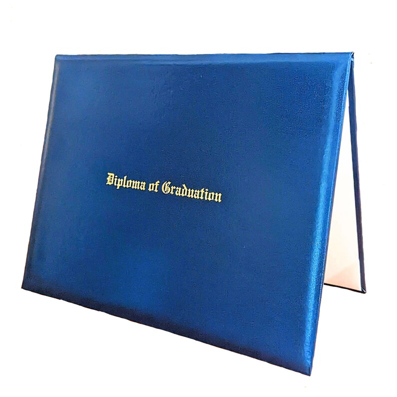 Imprinted Diploma Covers Diploma of Graduation - Etsy