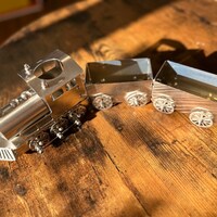 Vintage Desk Diving Helmet Pen Holder Set Office Desk Stainless Steel ...