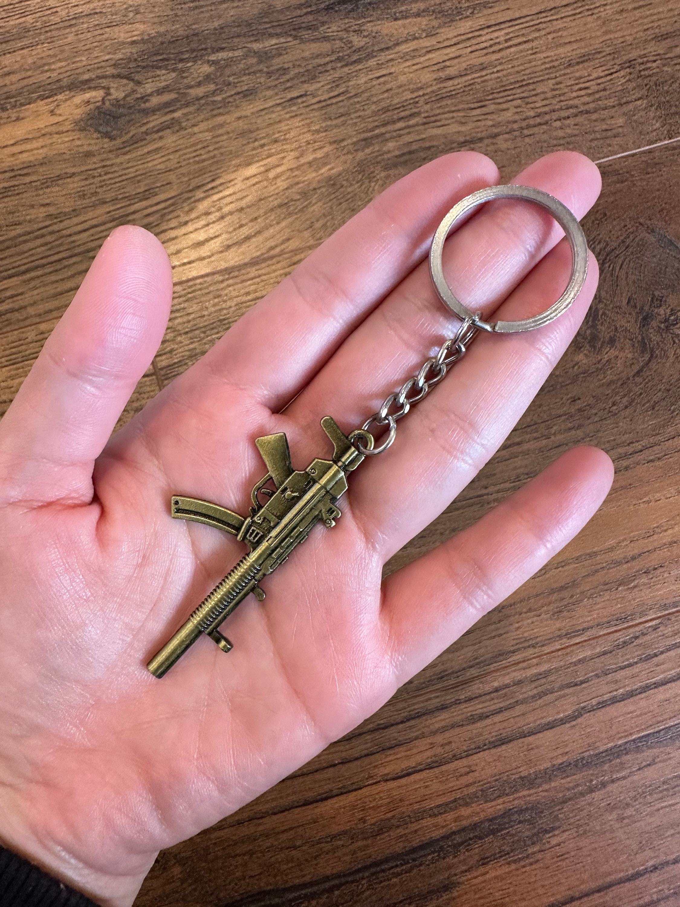 Handmade Metal Firearms M4A1 AK47 MP5 and More Keychain Gift Idea ...