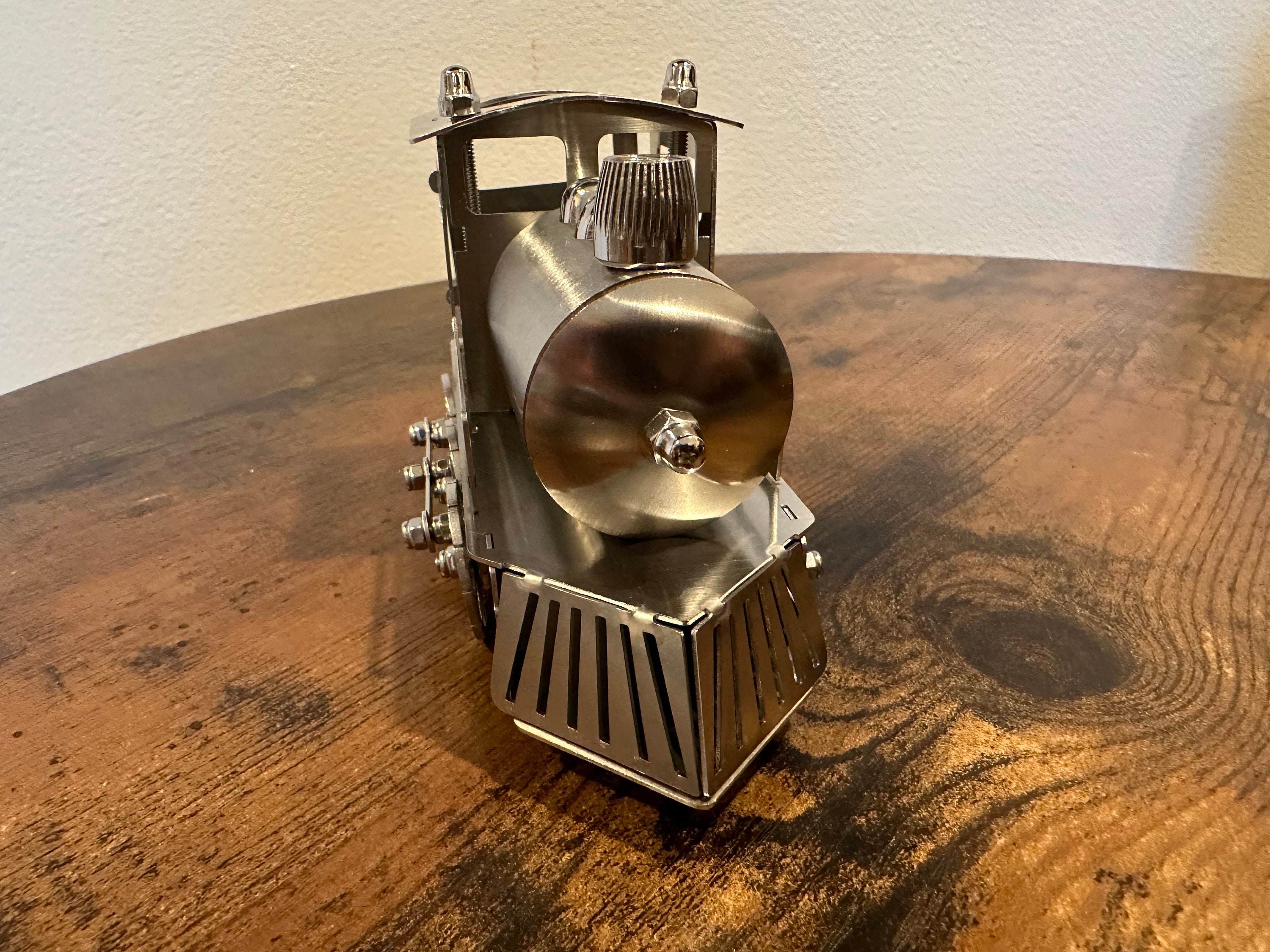 Handmade Metal Stainless Steel Train Head Train Cabin Transport Train ...