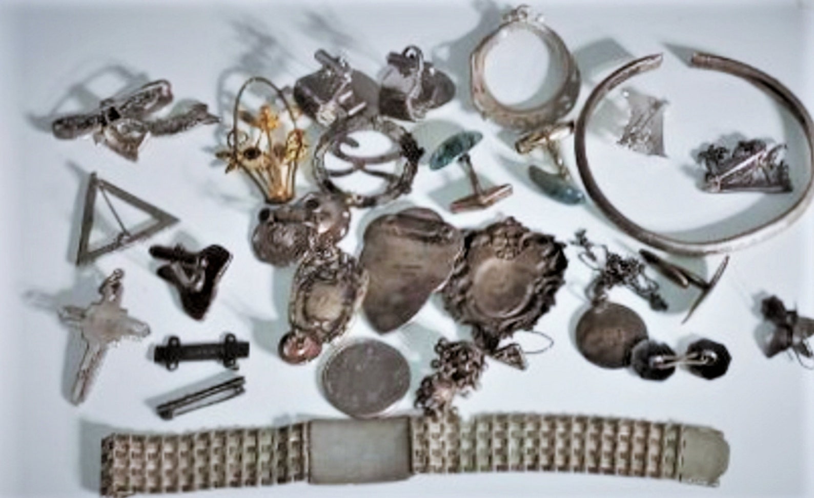 Antiq Victorian Edwardian 2 Deco Sterling Silver Wear Repair Harvest ...